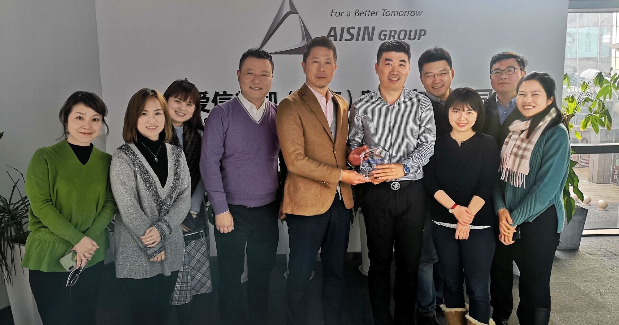 “Best Logistics Partner Award” won in China