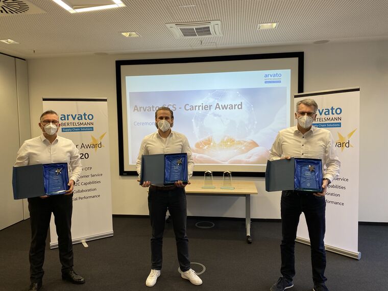 Arvato presents Carrier Award for the first time